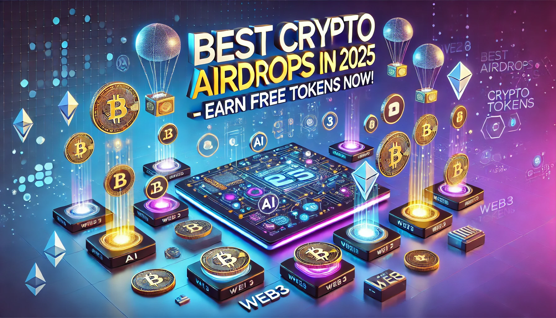 Best Crypto Airdrops in 2025 – Top 5 Airdrops to Join