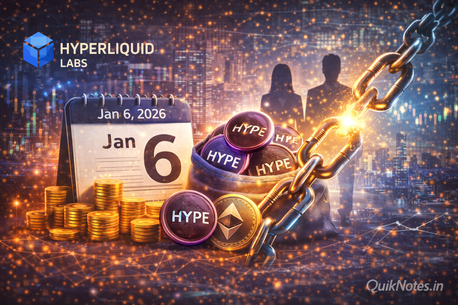 Hyperliquid Labs to Unlock 1.2 M HYPE Tokens for Team Vesting Starting ...