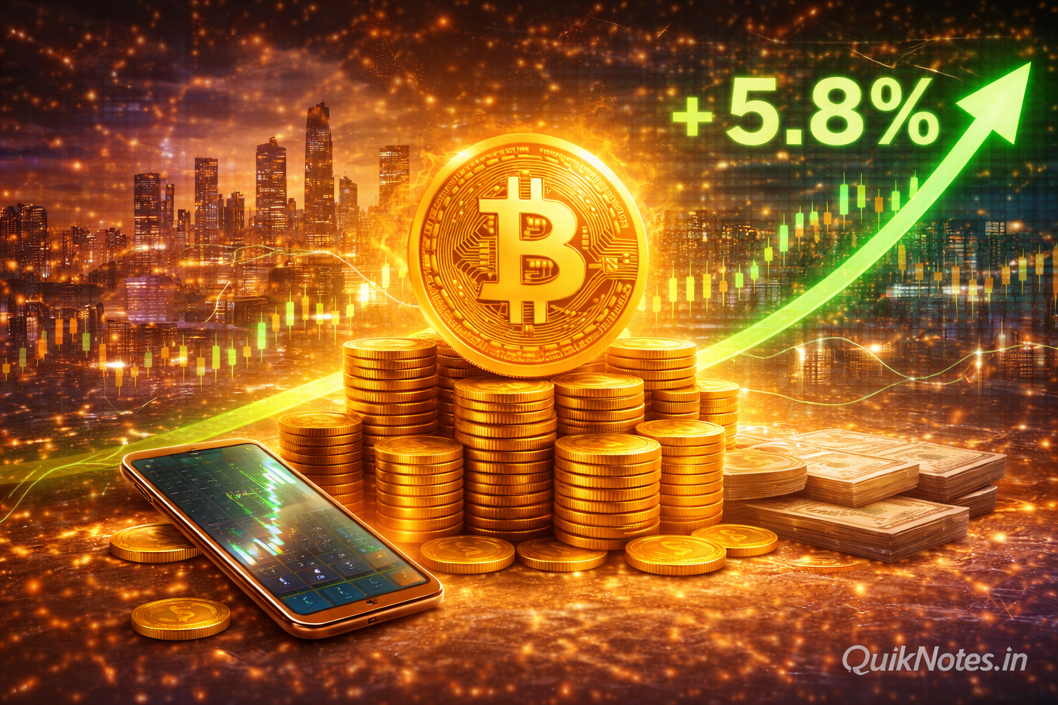 Bitcoin Starts 2026 Strong — Up ~5.8% in Early January, Rally Fuelled ...